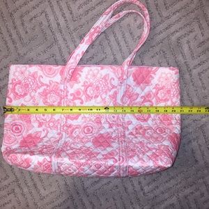 Polo Ralph Lauren | Bags | Ralph Lauren Pink Floral Quilted Tote Bag ...